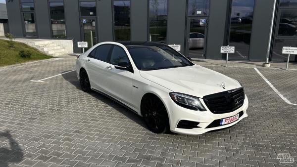 Balts Mercedes-Benz s-550 2014 Kauņa, ar dzinēja tilpumu 4.70 L un nobraukumu 180 tūkst. km par 26000 €, foto 1 vietnē AUTOMOTO.COM.LV
