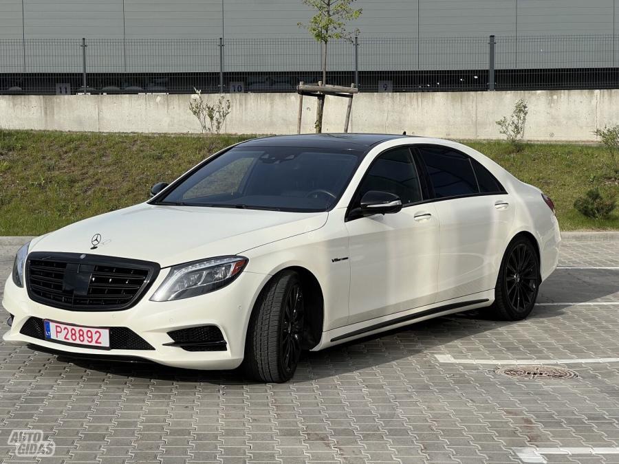 Balts Mercedes-Benz s-550 2014 Kauņa, ar dzinēja tilpumu 4.70 L un nobraukumu 180 tūkst. km par 26000 €, foto 3 vietnē AUTOMOTO.COM.LV