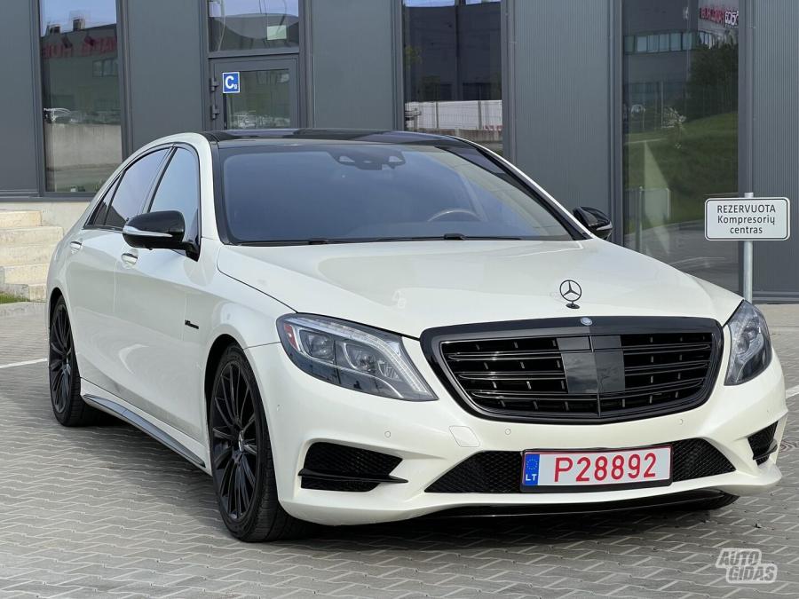 Balts Mercedes-Benz s-550 2014 Kauņa, ar dzinēja tilpumu 4.70 L un nobraukumu 180 tūkst. km par 26000 €, foto 4 vietnē AUTOMOTO.COM.LV