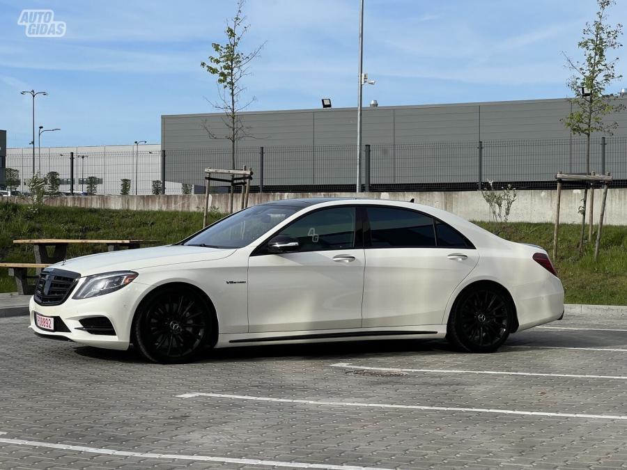 Balts Mercedes-Benz s-550 2014 Kauņa, ar dzinēja tilpumu 4.70 L un nobraukumu 180 tūkst. km par 26000 €, foto 8 vietnē AUTOMOTO.COM.LV