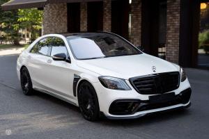 Balts Mercedes-Benz s-550 2014 Viļņa, ar dzinēja tilpumu 4.70 L un nobraukumu 217 tūkst. km par 26500 €, foto 4 vietnē AUTOMOTO.COM.LV