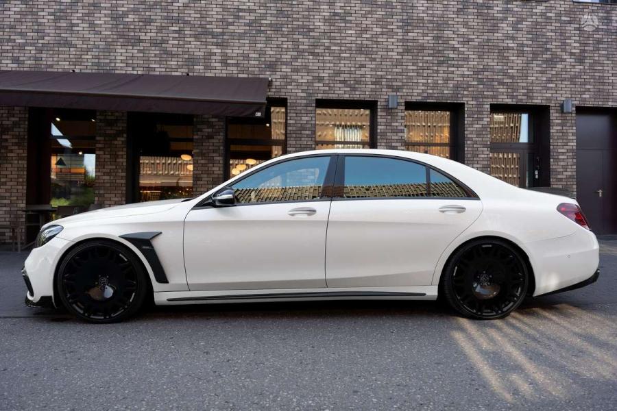 Balts Mercedes-Benz s-550 2014 Viļņa, ar dzinēja tilpumu 4.70 L un nobraukumu 217 tūkst. km par 26500 €, foto 5 vietnē AUTOMOTO.COM.LV