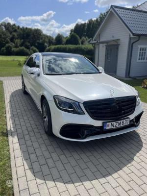 White Mercedes-Benz s-550 2014 in Kaunas, with an engine capacity of 4.70 L and mileage of 123 thousand km for 24000 €, photo 13 on AUTOMOTO.COM.LV