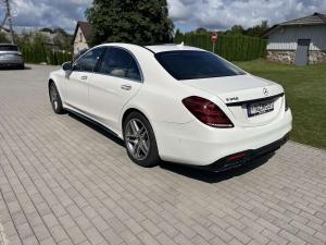 White Mercedes-Benz s-550 2014 in Kaunas, with an engine capacity of 4.70 L and mileage of 123 thousand km for 24000 €, photo 17 on AUTOMOTO.COM.LV