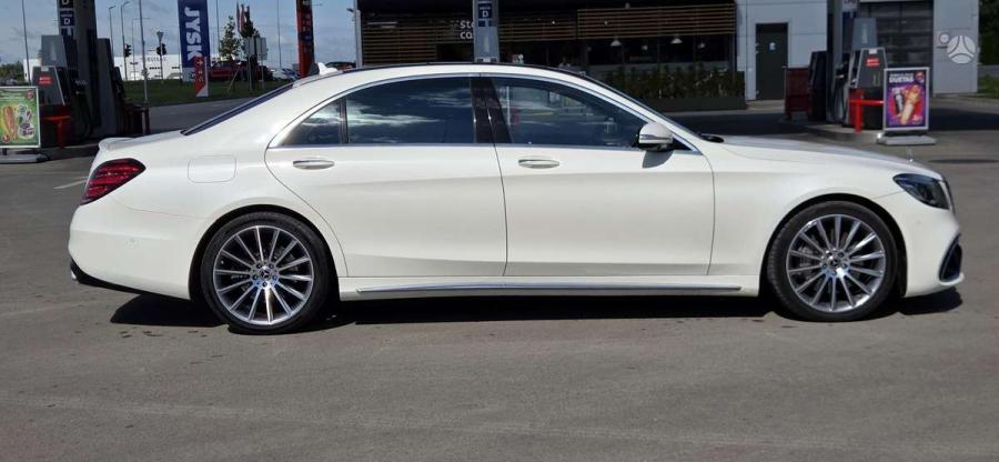 Balts Mercedes-Benz s-550 2015 Panevēža, ar dzinēja tilpumu 4.66 L un nobraukumu 205 tūkst. km par 34000 €, foto 11 vietnē AUTOMOTO.COM.LV