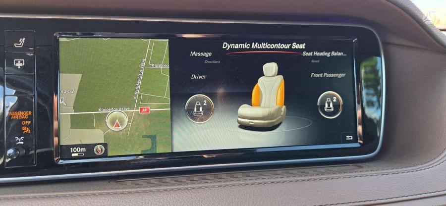Balts Mercedes-Benz s-550 2015 Panevēža, ar dzinēja tilpumu 4.66 L un nobraukumu 205 tūkst. km par 34000 €, foto 32 vietnē AUTOMOTO.COM.LV