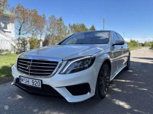 Balts Mercedes-Benz s-550 2015 Mažeikiai, ar dzinēja tilpumu 5.50 L un nobraukumu 252 tūkst. km par 26500 €, foto 5 vietnē AUTOMOTO.COM.LV