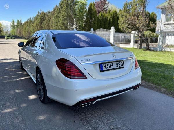 Balts Mercedes-Benz s-550 2015 Mažeikiai, ar dzinēja tilpumu 5.50 L un nobraukumu 252 tūkst. km par 26500 €, foto 7 vietnē AUTOMOTO.COM.LV