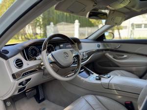 Balts Mercedes-Benz s-550 2015 Mažeikiai, ar dzinēja tilpumu 5.50 L un nobraukumu 252 tūkst. km par 26500 €, foto 10 vietnē AUTOMOTO.COM.LV