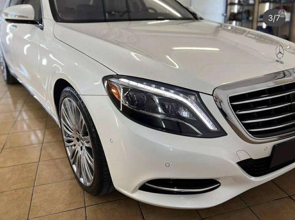 Balts Mercedes-Benz s-550 2015 Kauņa, ar dzinēja tilpumu 4.66 L un nobraukumu 220 tūkst. km par 23000 €, foto 4 vietnē AUTOMOTO.COM.LV