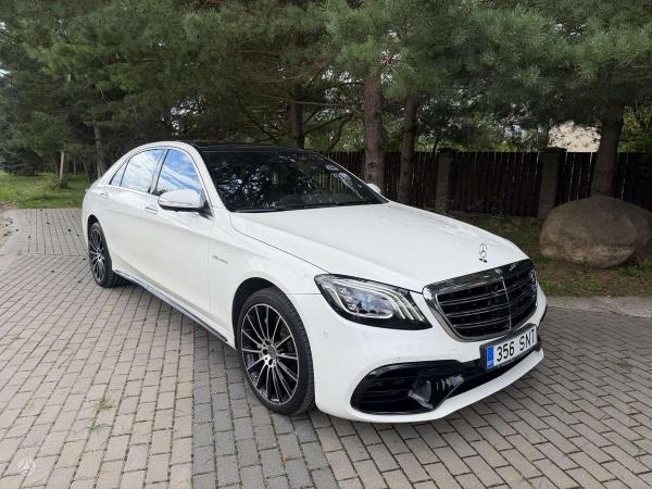 Balts Mercedes-Benz s-550 2015 Viļņa, ar dzinēja tilpumu 4.70 L un nobraukumu 186 tūkst. km par 29500 €, foto 1 vietnē AUTOMOTO.COM.LV