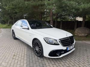 Balts Mercedes-Benz s-550 2015 Viļņa, ar dzinēja tilpumu 4.70 L un nobraukumu 186 tūkst. km par 29500 €, foto  vietnē AUTOMOTO.COM.LV