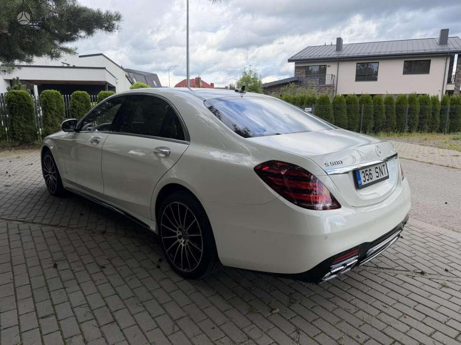 Balts Mercedes-Benz s-550 2015 Viļņa, ar dzinēja tilpumu 4.70 L un nobraukumu 186 tūkst. km par 29500 €, foto 3 vietnē AUTOMOTO.COM.LV