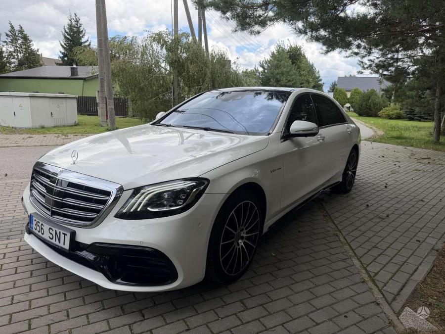 Balts Mercedes-Benz s-550 2015 Viļņa, ar dzinēja tilpumu 4.70 L un nobraukumu 186 tūkst. km par 29500 €, foto 5 vietnē AUTOMOTO.COM.LV