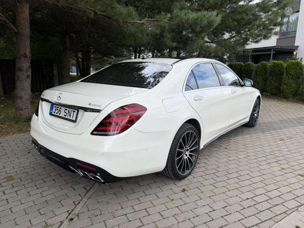 Balts Mercedes-Benz s-550 2015 Viļņa, ar dzinēja tilpumu 4.70 L un nobraukumu 186 tūkst. km par 29500 €, foto 7 vietnē AUTOMOTO.COM.LV