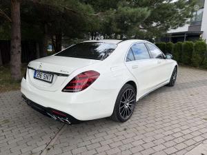 Balts Mercedes-Benz s-550 2015 Viļņa, ar dzinēja tilpumu 4.70 L un nobraukumu 186 tūkst. km par 29500 €, foto 7 vietnē AUTOMOTO.COM.LV