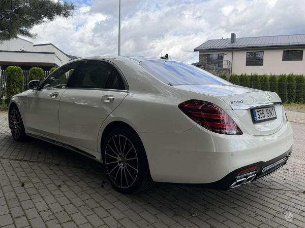 Balts Mercedes-Benz s-550 2015 Viļņa, ar dzinēja tilpumu 4.70 L un nobraukumu 186 tūkst. km par 29500 €, foto 8 vietnē AUTOMOTO.COM.LV
