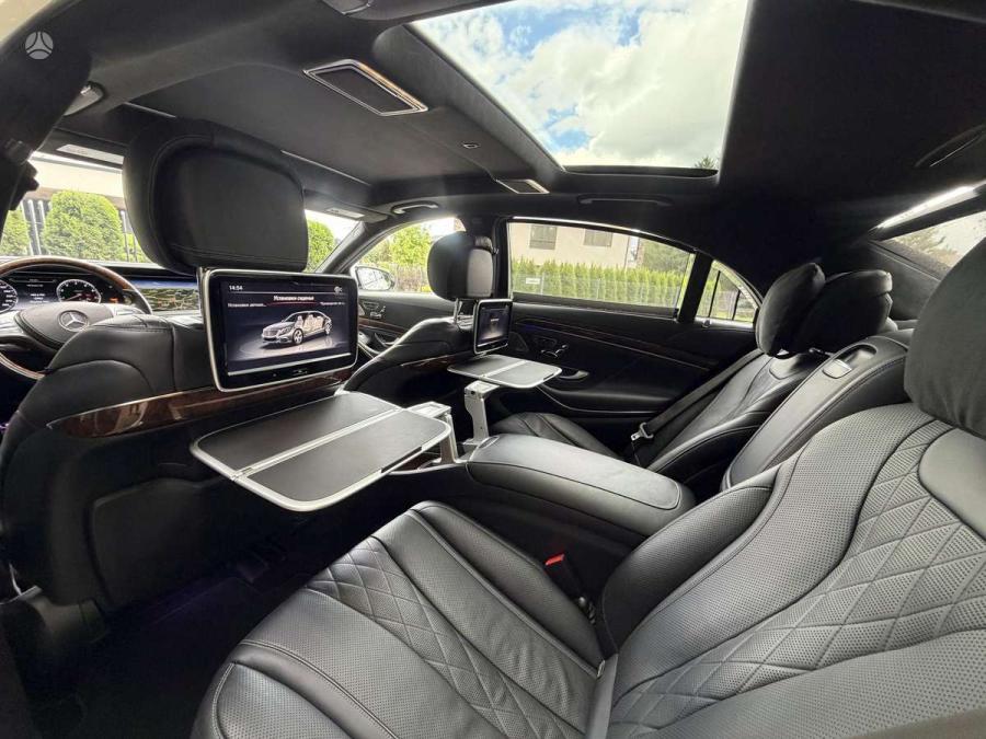 Balts Mercedes-Benz s-550 2015 Viļņa, ar dzinēja tilpumu 4.70 L un nobraukumu 186 tūkst. km par 29500 €, foto 15 vietnē AUTOMOTO.COM.LV