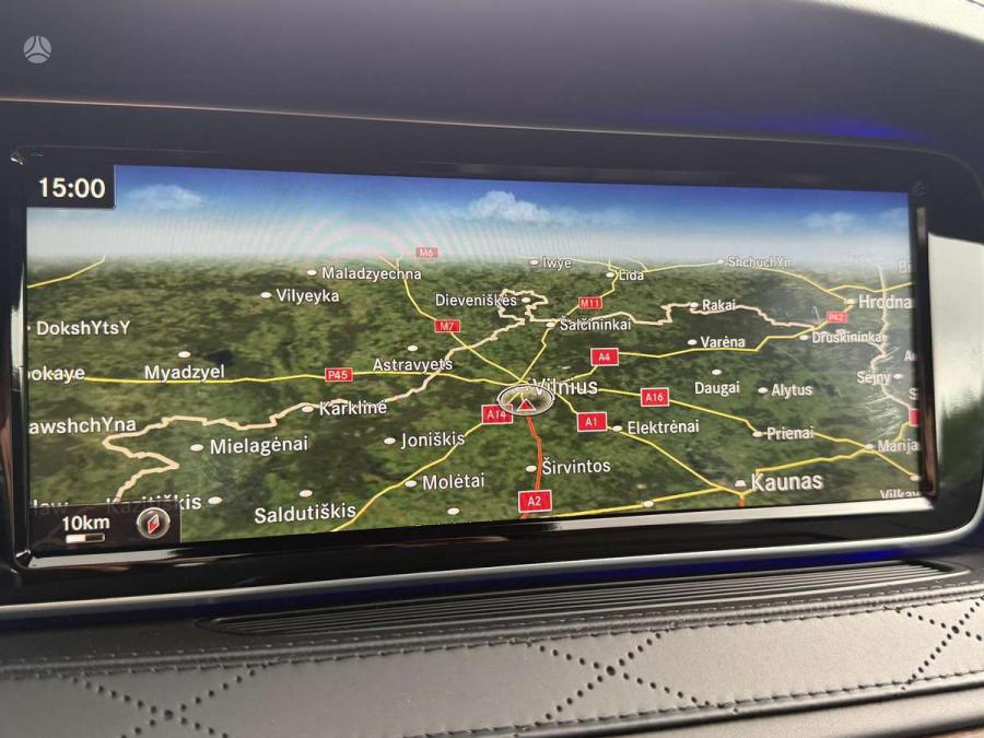 Balts Mercedes-Benz s-550 2015 Viļņa, ar dzinēja tilpumu 4.70 L un nobraukumu 186 tūkst. km par 29500 €, foto 24 vietnē AUTOMOTO.COM.LV
