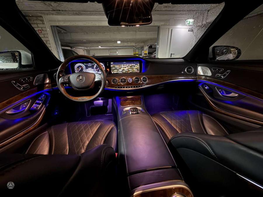 Balts Mercedes-Benz s-550 2015 Viļņa, ar dzinēja tilpumu 4.70 L un nobraukumu 186 tūkst. km par 29500 €, foto 28 vietnē AUTOMOTO.COM.LV