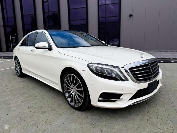 Mercedes-Benz s-550 2015 Viļņa vietnē Balts Mercedes-Benz s-550 2015 Viļņa, ar dzinēja tilpumu 4.70 L un nobraukumu 93 tūkst. km par 27000 €, foto 1 vietnē AUTOMOTO.COM.LV