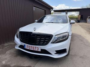 Balts Mercedes-Benz s-550 2016 Šauļi, ar dzinēja tilpumu 4.70 L un nobraukumu 133 tūkst. km par 13900 €, foto 5 vietnē AUTOMOTO.COM.LV