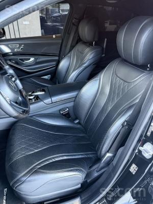 Melns Mercedes-Benz S 560 2018 Rīga, ar dzinēja tilpumu 4.00 L un nobraukumu 115 tūkst. km par 55000 €, foto 8 vietnē AUTOMOTO.COM.LV