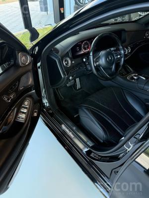 Melns Mercedes-Benz S 560 2018 Rīga, ar dzinēja tilpumu 4.00 L un nobraukumu 115 tūkst. km par 55000 €, foto 9 vietnē AUTOMOTO.COM.LV