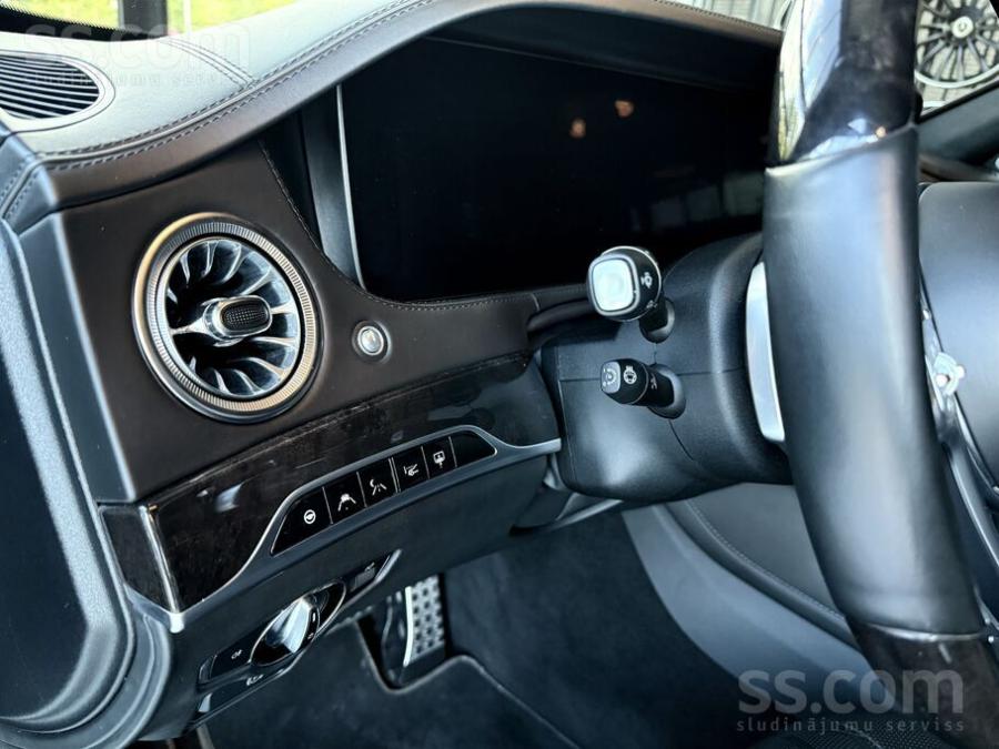 Melns Mercedes-Benz S 560 2018 Rīga, ar dzinēja tilpumu 4.00 L un nobraukumu 115 tūkst. km par 55000 €, foto 10 vietnē AUTOMOTO.COM.LV