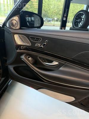 Melns Mercedes-Benz S 560 2018 Rīga, ar dzinēja tilpumu 4.00 L un nobraukumu 115 tūkst. km par 55000 €, foto 15 vietnē AUTOMOTO.COM.LV