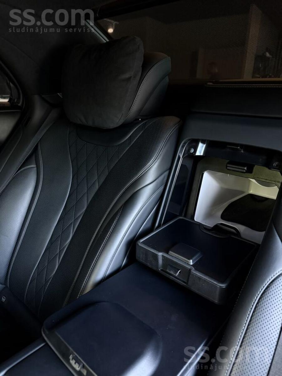 Melns Mercedes-Benz S 560 2018 Rīga, ar dzinēja tilpumu 4.00 L un nobraukumu 115 tūkst. km par 55000 €, foto 19 vietnē AUTOMOTO.COM.LV