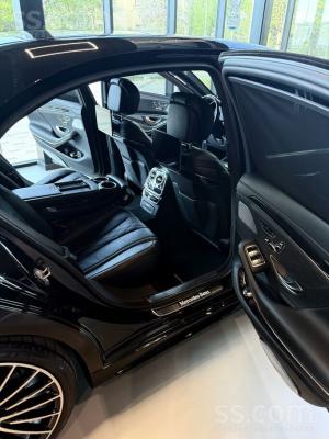 Melns Mercedes-Benz S 560 2018 Rīga, ar dzinēja tilpumu 4.00 L un nobraukumu 115 tūkst. km par 55000 €, foto 21 vietnē AUTOMOTO.COM.LV