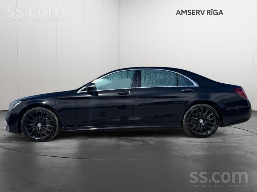 Melns Mercedes-Benz S 560 2018 Rīga, ar dzinēja tilpumu 4.00 L un nobraukumu 201 tūkst. km par 32000 €, foto 4 vietnē AUTOMOTO.COM.LV