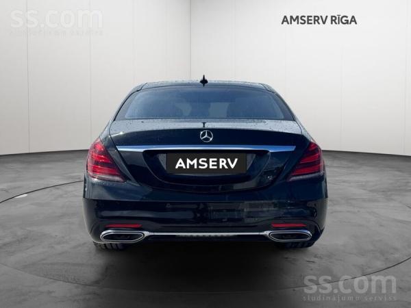 Melns Mercedes-Benz S 560 2018 Rīga, ar dzinēja tilpumu 4.00 L un nobraukumu 201 tūkst. km par 32000 €, foto 4 vietnē AUTOMOTO.COM.LV