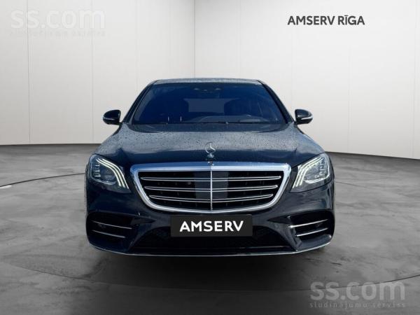 Melns Mercedes-Benz S 560 2018 Rīga, ar dzinēja tilpumu 4.00 L un nobraukumu 201 tūkst. km par 32000 €, foto 5 vietnē AUTOMOTO.COM.LV