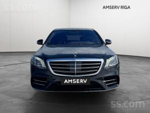 Melns Mercedes-Benz S 560 2018 Rīga, ar dzinēja tilpumu 4.00 L un nobraukumu 201 tūkst. km par 32000 €, foto 6 vietnē AUTOMOTO.COM.LV
