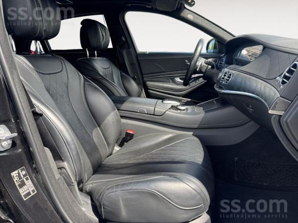 Melns Mercedes-Benz S 560 2018 Rīga, ar dzinēja tilpumu 4.00 L un nobraukumu 201 tūkst. km par 32000 €, foto 6 vietnē AUTOMOTO.COM.LV