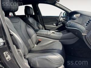 Melns Mercedes-Benz S 560 2018 Rīga, ar dzinēja tilpumu 4.00 L un nobraukumu 201 tūkst. km par 32000 €, foto 7 vietnē AUTOMOTO.COM.LV
