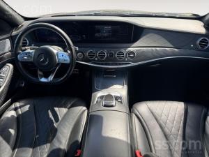Melns Mercedes-Benz S 560 2018 Rīga, ar dzinēja tilpumu 4.00 L un nobraukumu 201 tūkst. km par 32000 €, foto 9 vietnē AUTOMOTO.COM.LV