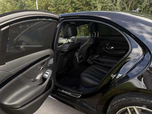 Melns Mercedes-Benz S 560 2018 Klaipėda, ar dzinēja tilpumu 3.98 L un nobraukumu 237 tūkst. km par 32700 €, foto 11 vietnē AUTOMOTO.COM.LV