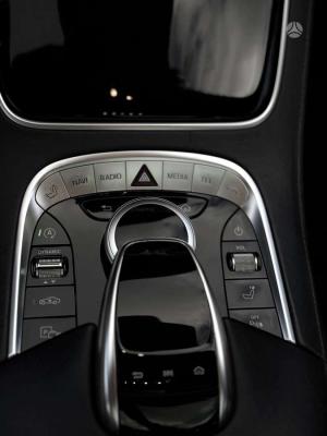 Melns Mercedes-Benz S 560 2018 Klaipėda, ar dzinēja tilpumu 3.98 L un nobraukumu 237 tūkst. km par 32700 €, foto 20 vietnē AUTOMOTO.COM.LV