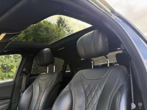 Melns Mercedes-Benz S 560 2018 Klaipėda, ar dzinēja tilpumu 3.98 L un nobraukumu 237 tūkst. km par 32700 €, foto 24 vietnē AUTOMOTO.COM.LV