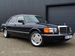 Blue Mercedes-Benz S 560 1989 in Klaipeda, with an engine capacity of 0.00 L and mileage of 185 thousand km for 22500 €, photo  on AUTOMOTO.COM.LV