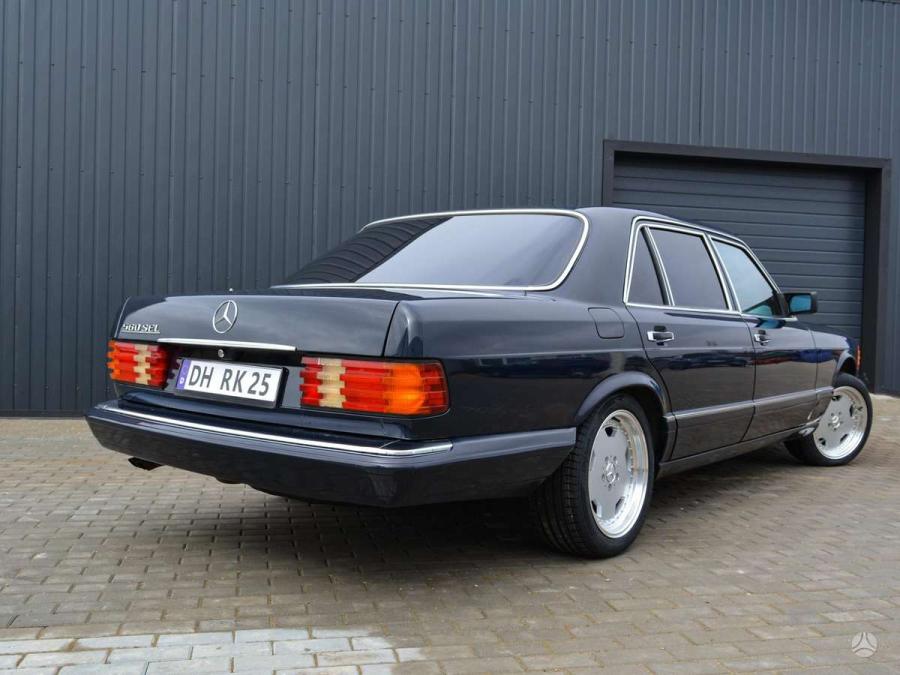 Zils Mercedes-Benz S 560 1989 Klaipėda, ar dzinēja tilpumu 0.00 L un nobraukumu 185 tūkst. km par 22500 €, foto 3 vietnē AUTOMOTO.COM.LV