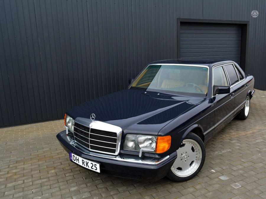 Zils Mercedes-Benz S 560 1989 Klaipėda, ar dzinēja tilpumu 0.00 L un nobraukumu 185 tūkst. km par 22500 €, foto 4 vietnē AUTOMOTO.COM.LV