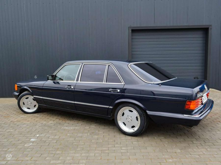 Zils Mercedes-Benz S 560 1989 Klaipėda, ar dzinēja tilpumu 0.00 L un nobraukumu 185 tūkst. km par 22500 €, foto 5 vietnē AUTOMOTO.COM.LV