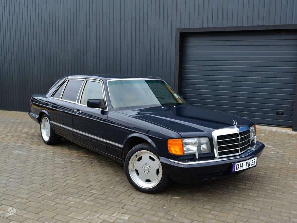 Zils Mercedes-Benz S 560 1989 Klaipėda, ar dzinēja tilpumu 0.00 L un nobraukumu 185 tūkst. km par 22500 €, foto 6 vietnē AUTOMOTO.COM.LV