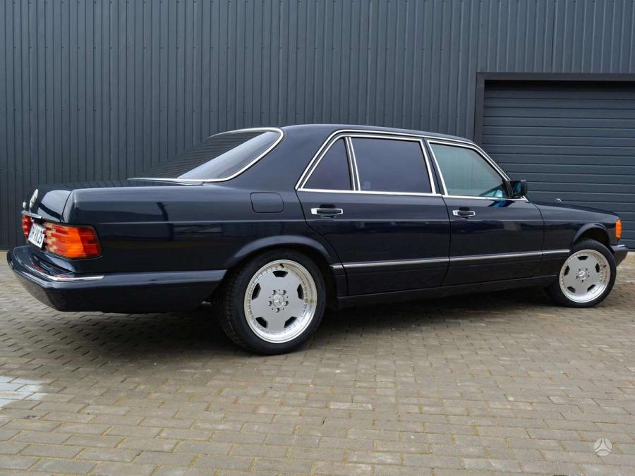 Zils Mercedes-Benz S 560 1989 Klaipėda, ar dzinēja tilpumu 0.00 L un nobraukumu 185 tūkst. km par 22500 €, foto 7 vietnē AUTOMOTO.COM.LV