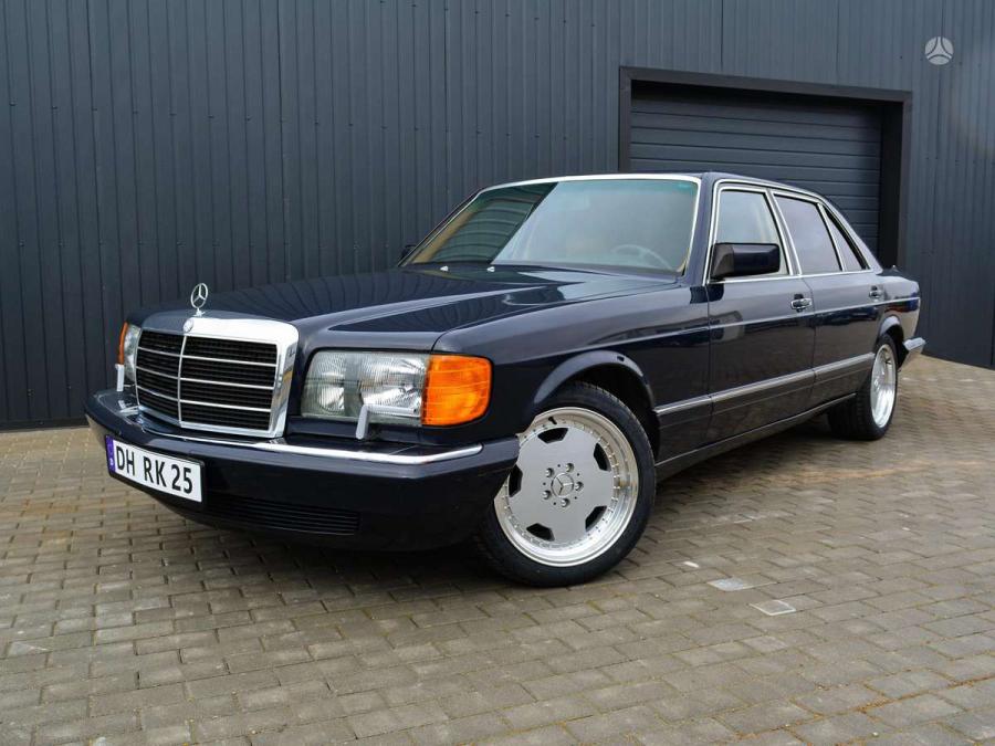 Zils Mercedes-Benz S 560 1989 Klaipėda, ar dzinēja tilpumu 0.00 L un nobraukumu 185 tūkst. km par 22500 €, foto 12 vietnē AUTOMOTO.COM.LV