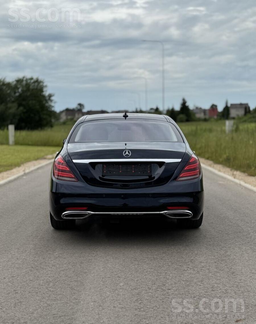 Zils Mercedes-Benz S 560 2019 Daugavpils, ar dzinēja tilpumu 4.00 L un nobraukumu 99 tūkst. km par 47000 €, foto 3 vietnē AUTOMOTO.COM.LV